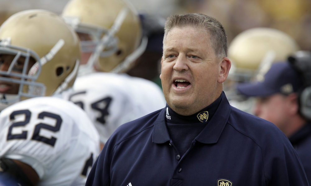 Charlie Weis: Leader On and Off The Field! - Back Sports Page