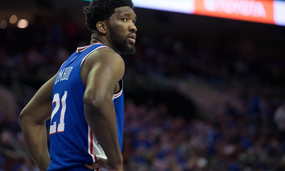 Embiid's Time to Shine - Back Sports Page