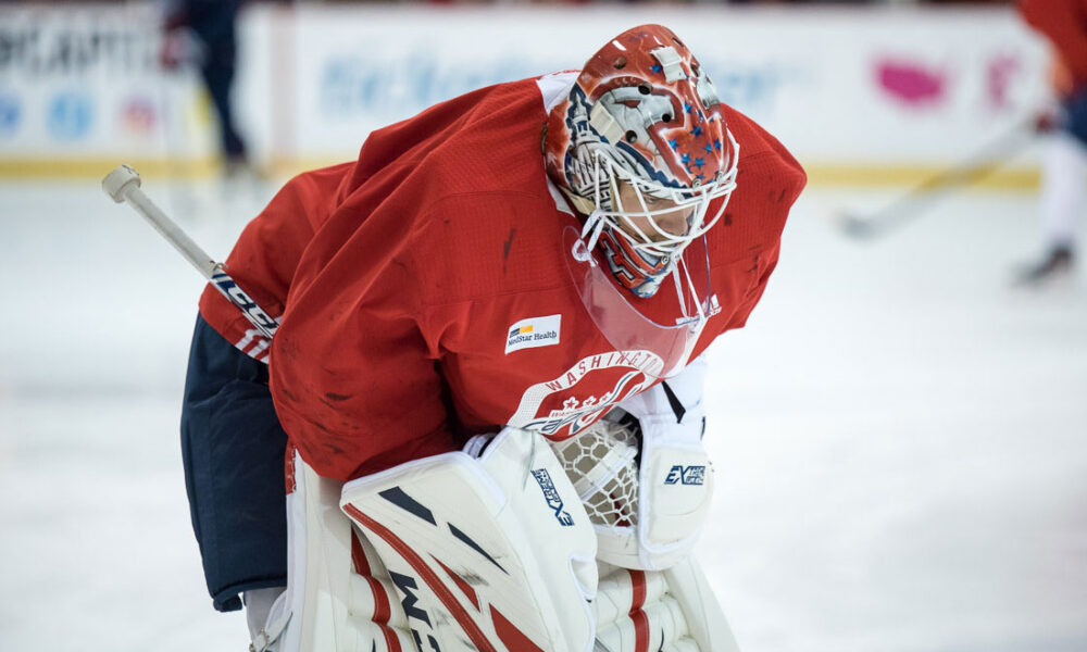 Samsonov: Starter or Second String? - Back Sports Page