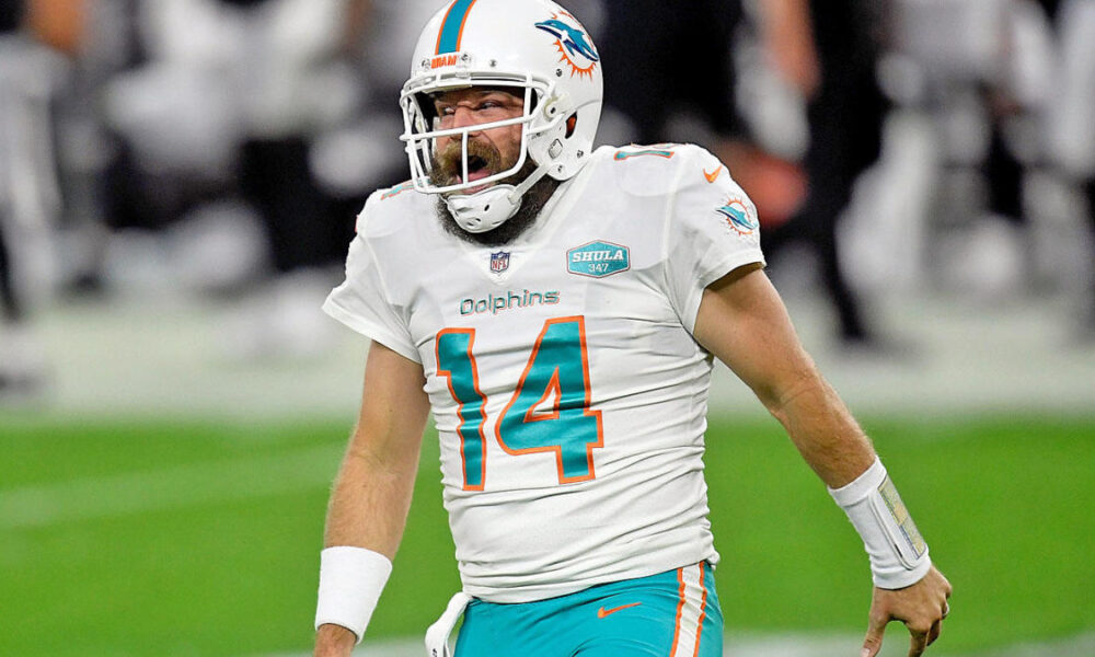 The Role of Ryan Fitzpatrick in 2021 - Back Sports Page