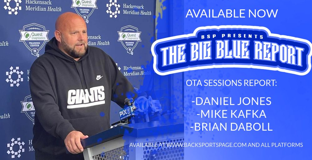 Big Blue Report Episode #1: Daniel Jones Update: Offensive plan - Back ...