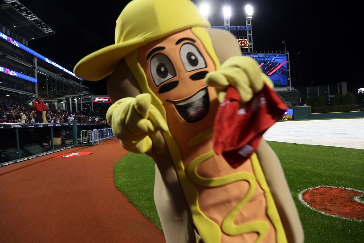 Guardians Mascot Sent Down - Back Sports Page