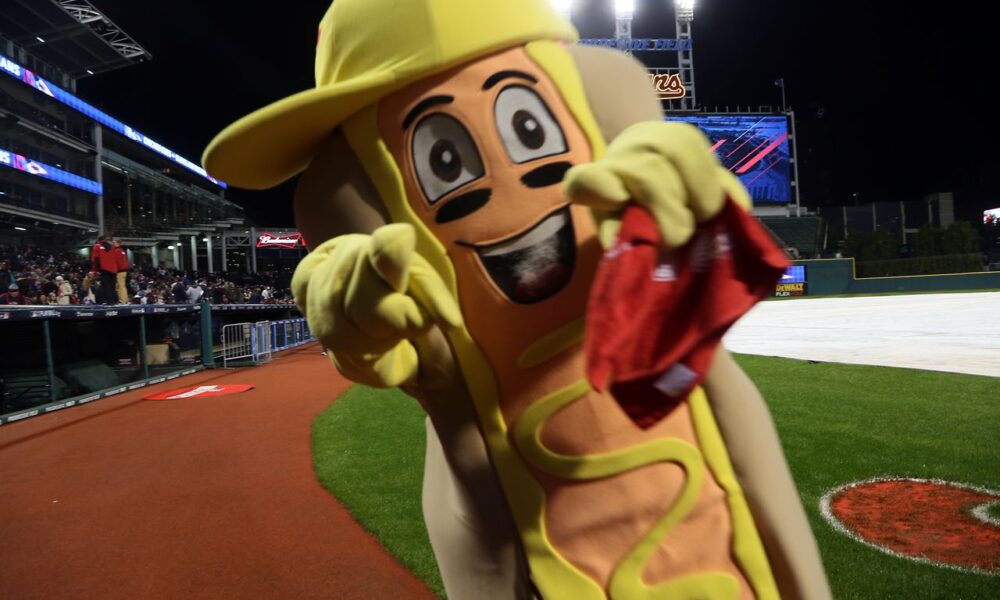 Guardians Mascot Sent Down - Back Sports Page