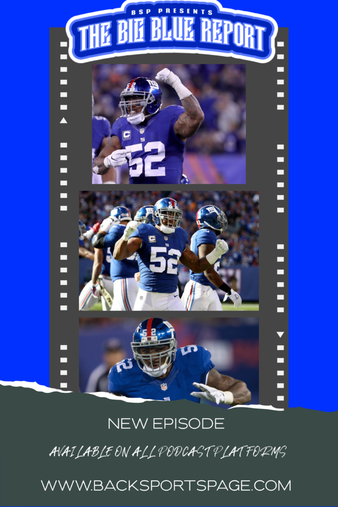 The Big Blue Report: Bye Week Blues - Back Sports Page