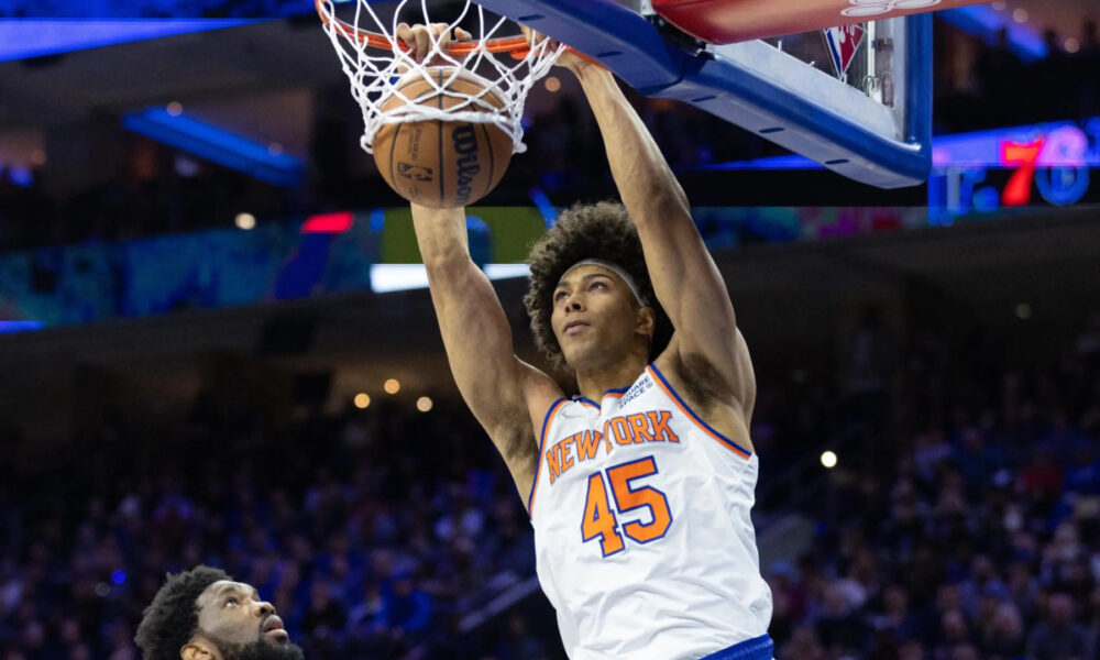 Jericho Sims Returns To The Knicks - Back Sports Page