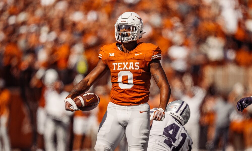 NFL Draft 2024 Scouting Report: Ja’Tavion Sanders, TE, Texas - Back ...