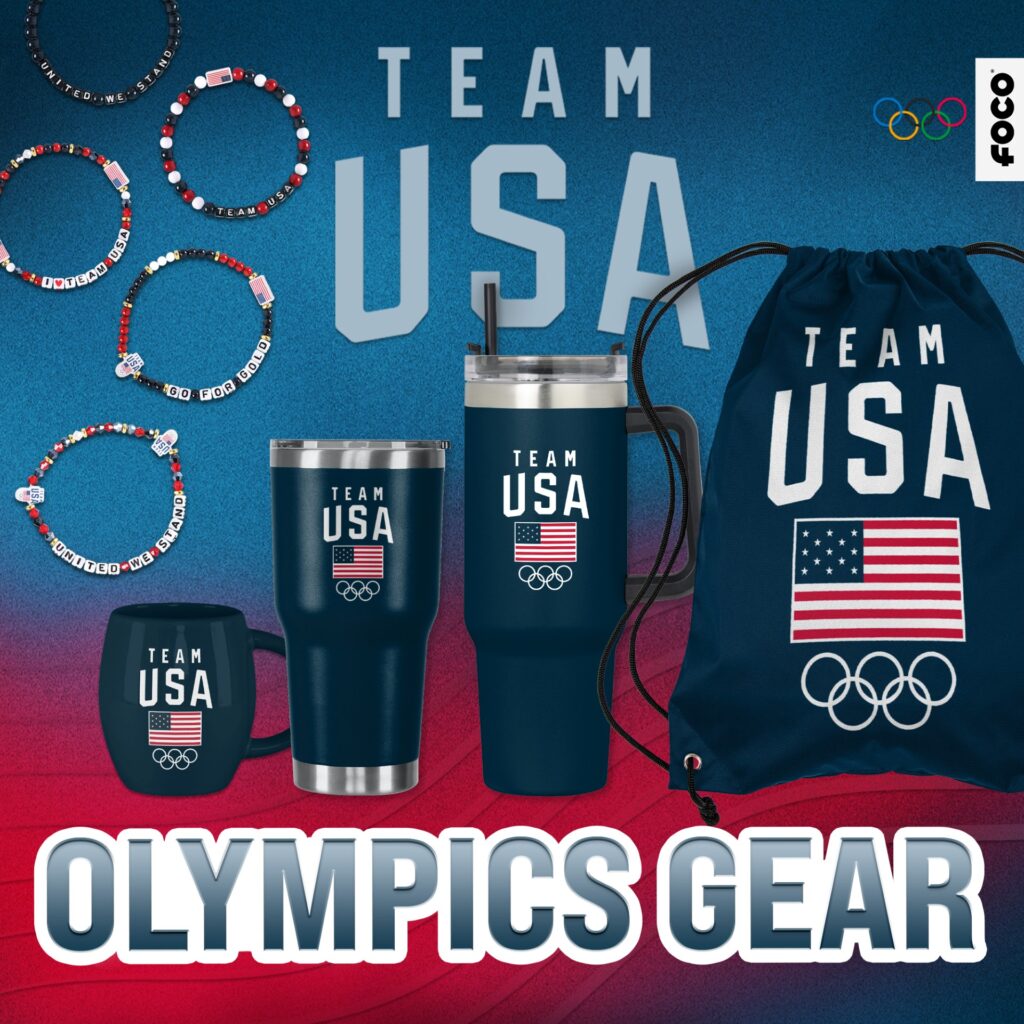 Get Ready for the 2024 Summer Olympics with FOCO’s Team USA Collection ...