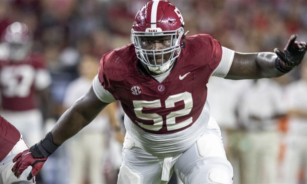 NFL Draft 2025 Scouting Report: Tyler Booker, OG, Alabama - Back Sports ...