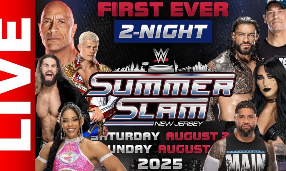 WWE Returns to MetLife Stadium for First-Ever Two-Night SummerSlam ...